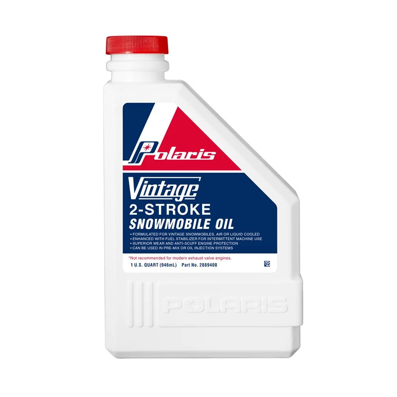 Polaris Vintage 2-Stroke Snowmobile Engine Oil, 2-Stroke Engines, 2889 ...