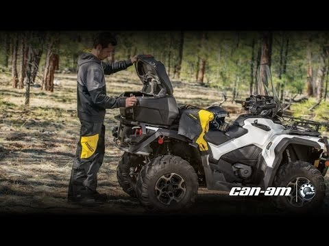 Can-am LinQ 32 Gal (124L) Trunk Box Panels / Yellow 715001392 – The ...